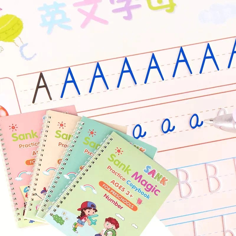 Kids Magic Practice Book Set - Auto Disappearing Writing – MBA Shop